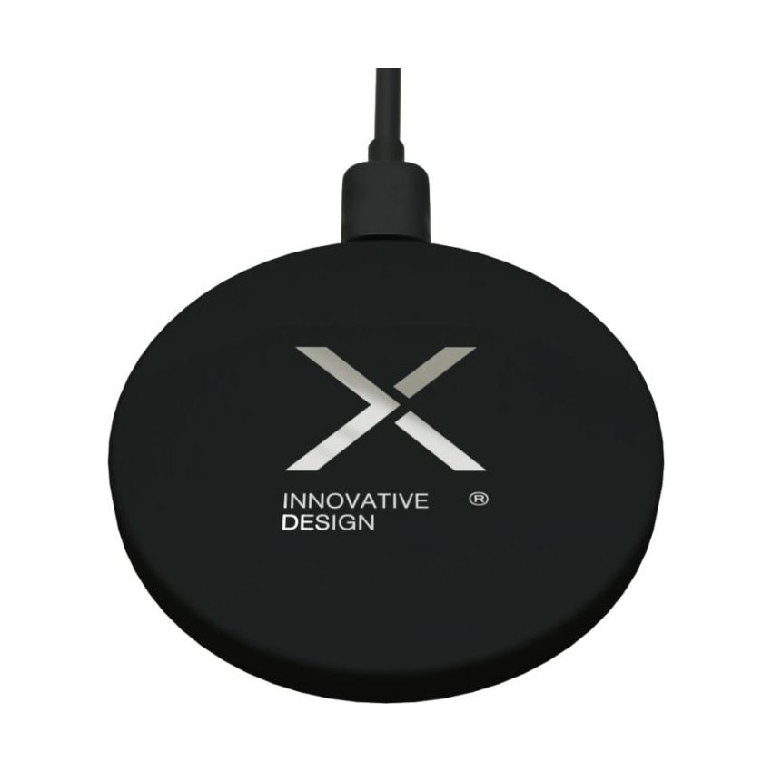 SCX.design W37 15W recycled aluminium wireless charging pad | PrintSimple