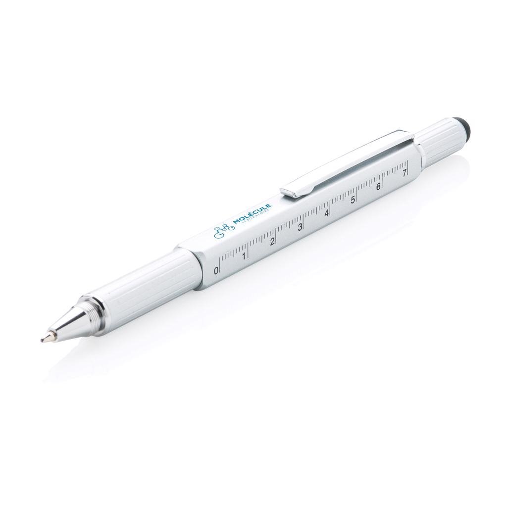 XD Collection 5-in-1 Stylus Multifunktionsstift blaue Tinte | PrintSimple