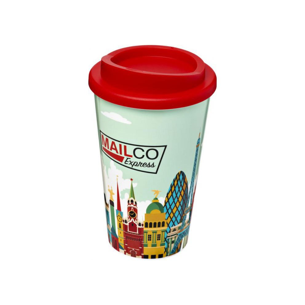 Brite-Americano Medio 350 ml insulated coffee cup | PrintSimple