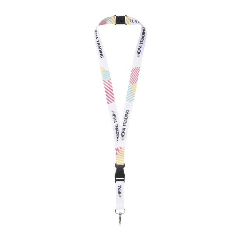 Balta full-color lanyard with safety breakaway and buckle | PrintSimple