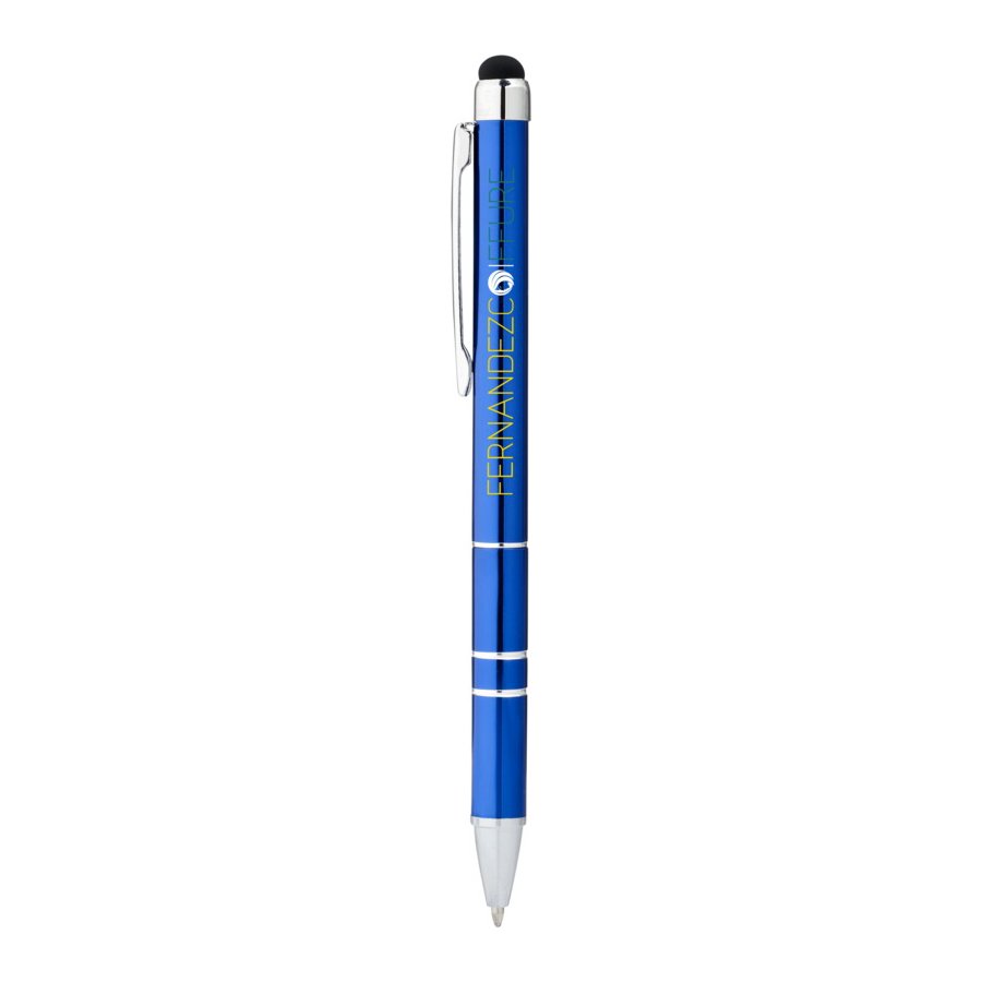 Bullet Charleston stylus ballpoint pen, black ink | PrintSimple