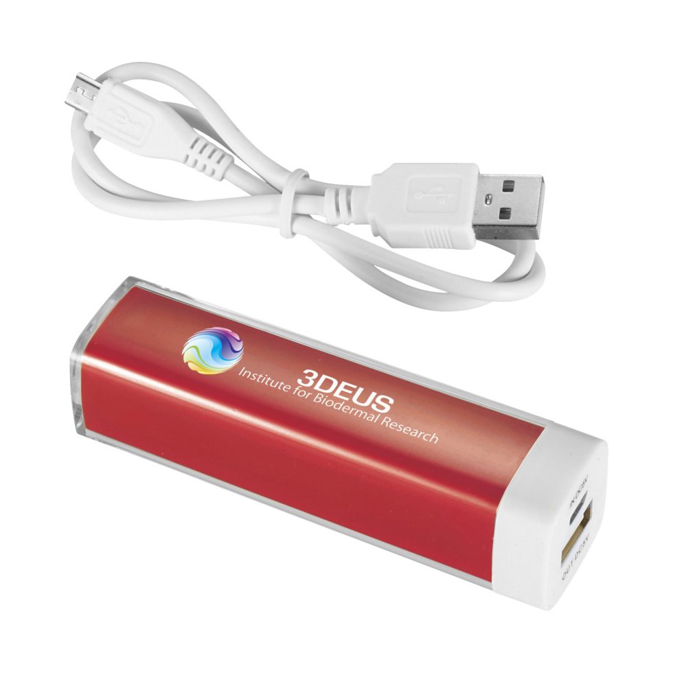 Bullet Flash - 2.200 mAh Powerbank | PrintSimple