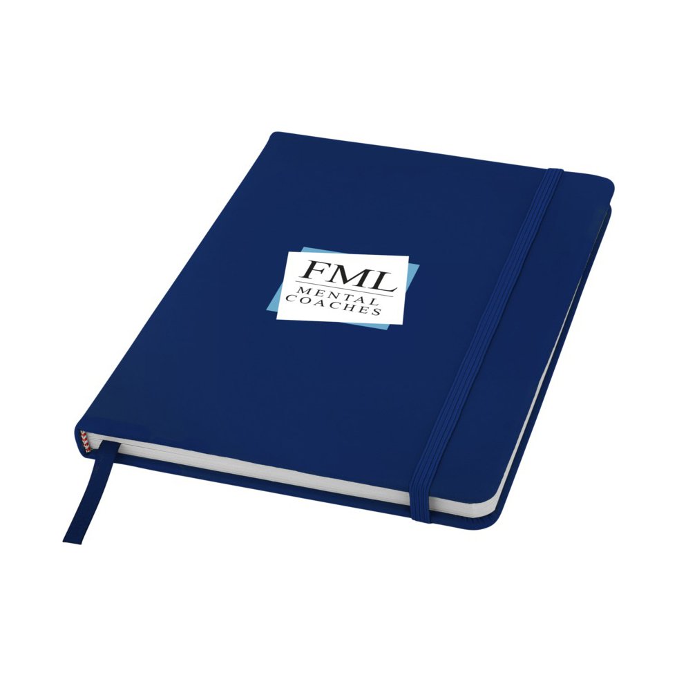 Bullet Spectrum A5 notebook, plain | PrintSimple