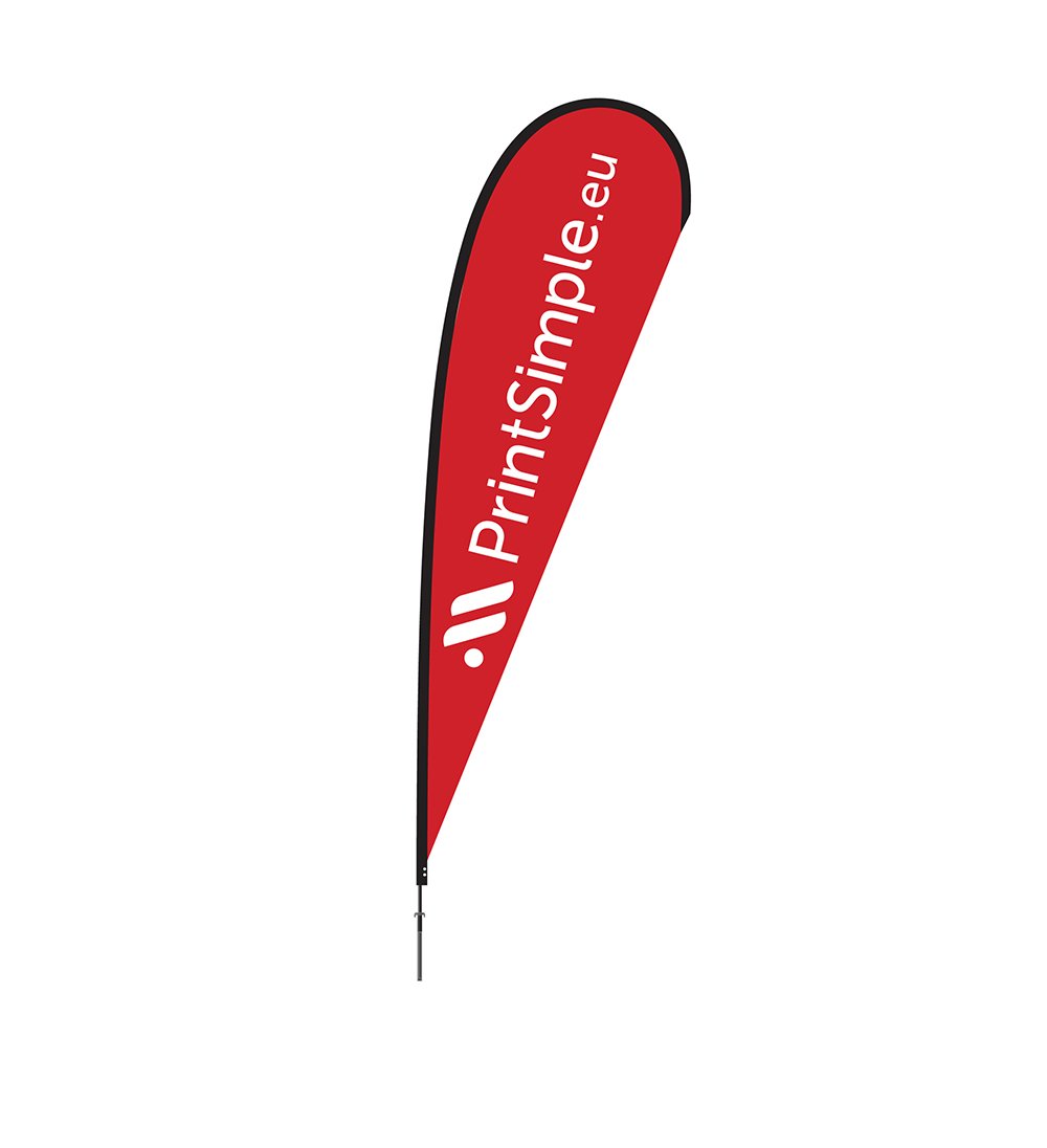Druppel beachflags | PrintSimple