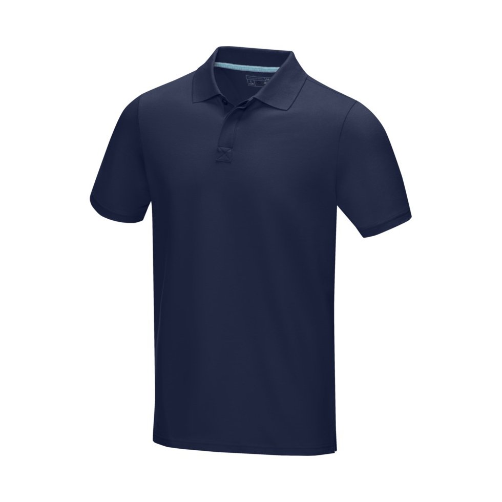 Elevate NXT Graphite organic polo shirt | PrintSimple