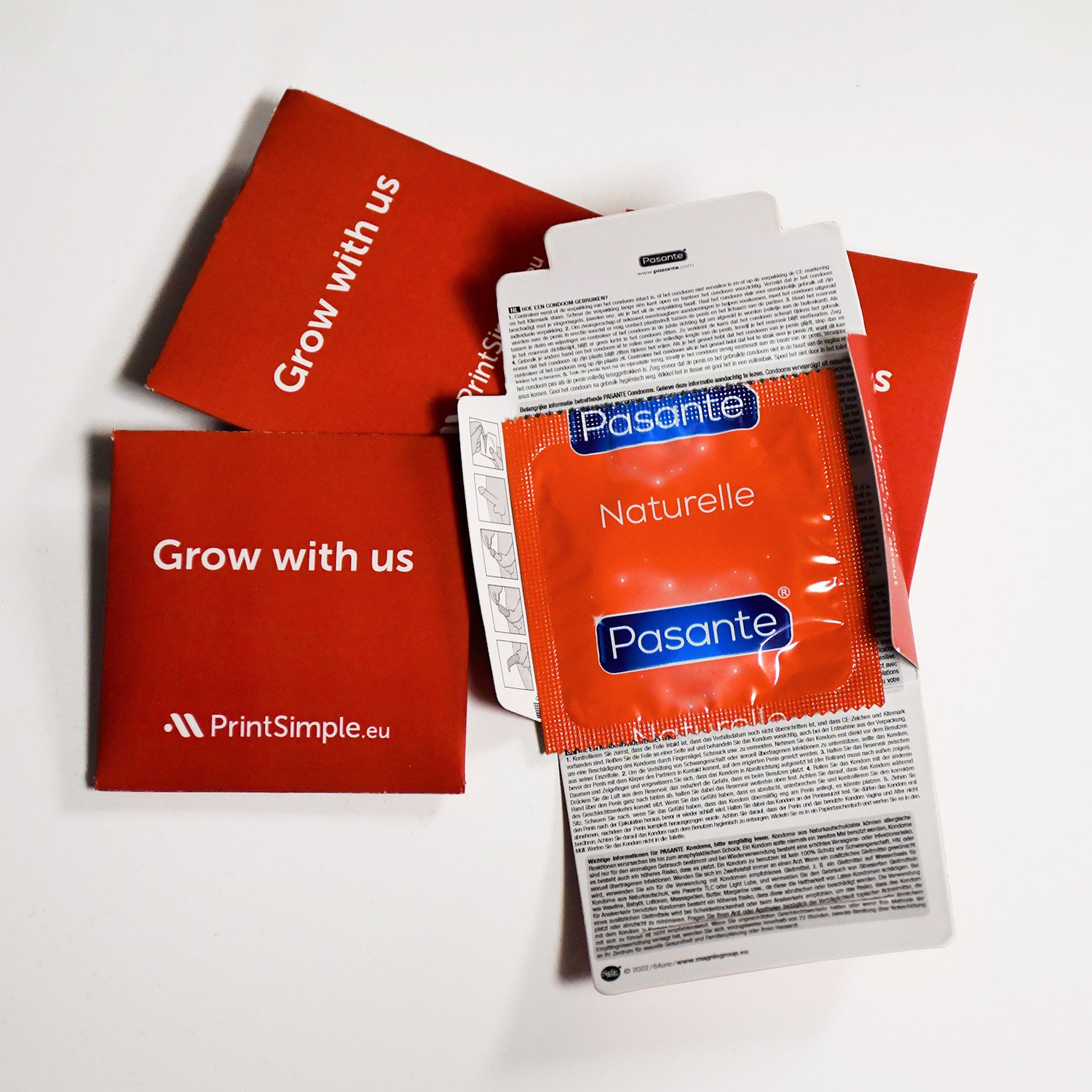 Condooms bedrukken | Snelle levering! | PrintSimple