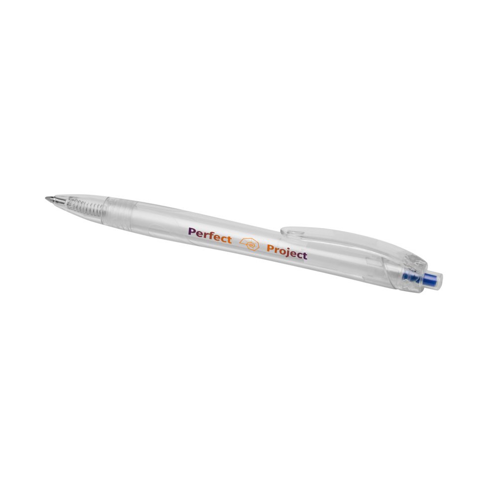 Marksman Honhua rPET ballpoint pen, blue ink | PrintSimple