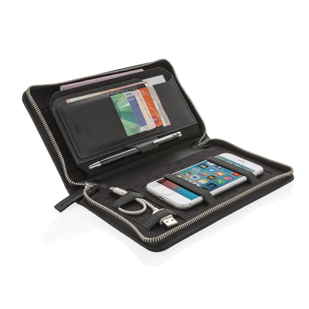 Swiss Peak Heritage RFID travel wallet | PrintSimple