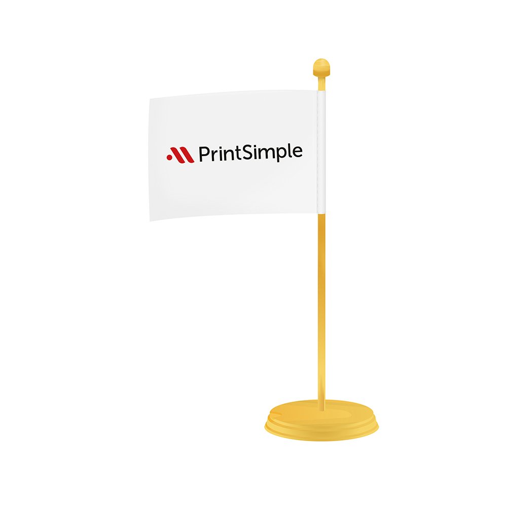 Printed table flags | From 10 pcs! | PrintSimple