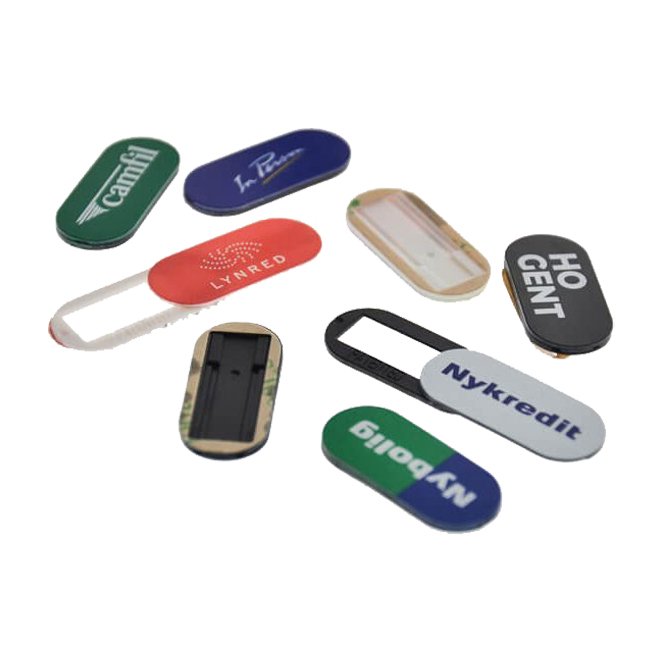 Webcam sliding cover in oval shape | PrintSimple
