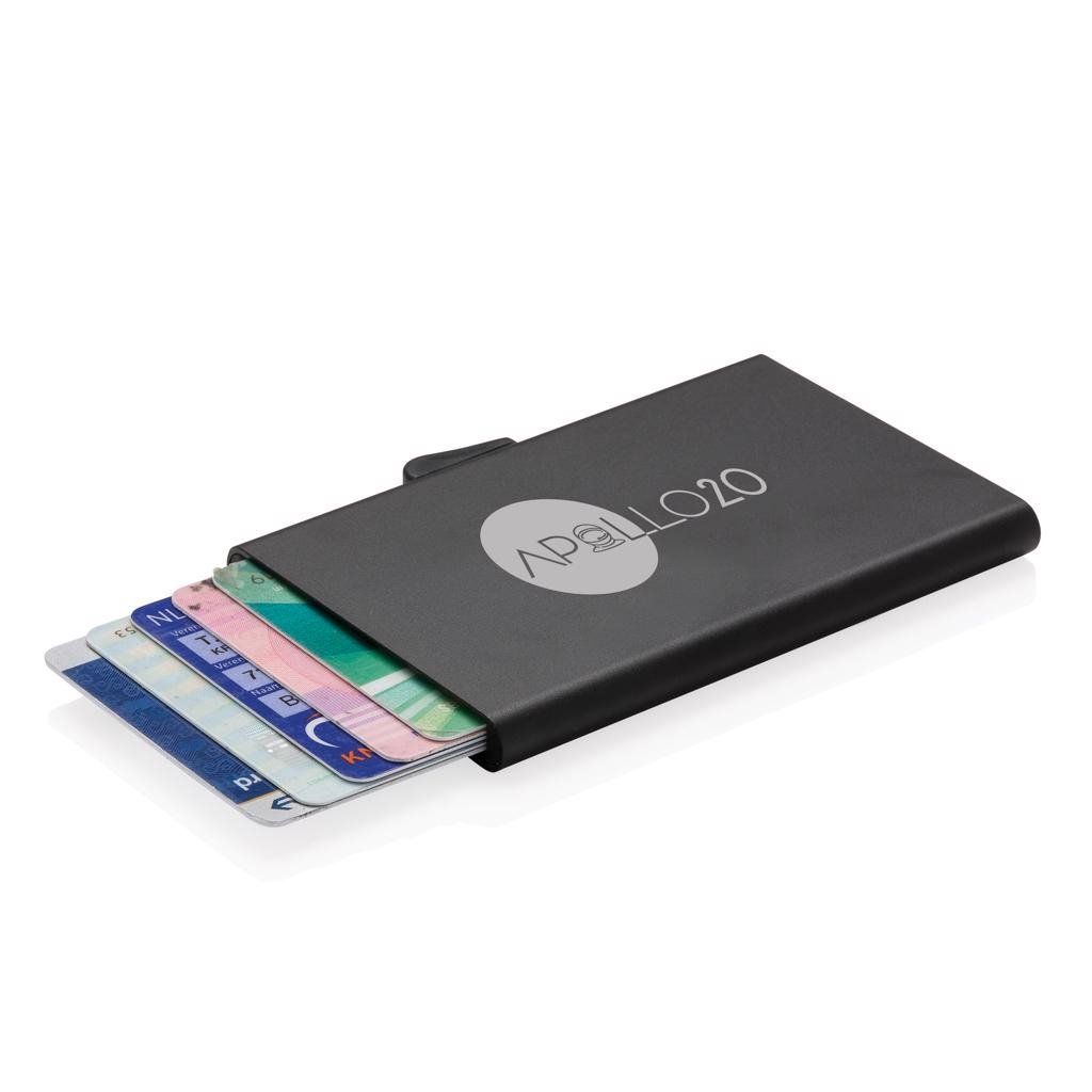 XD Collection C-Secure aluminium RFID card holder | PrintSimple