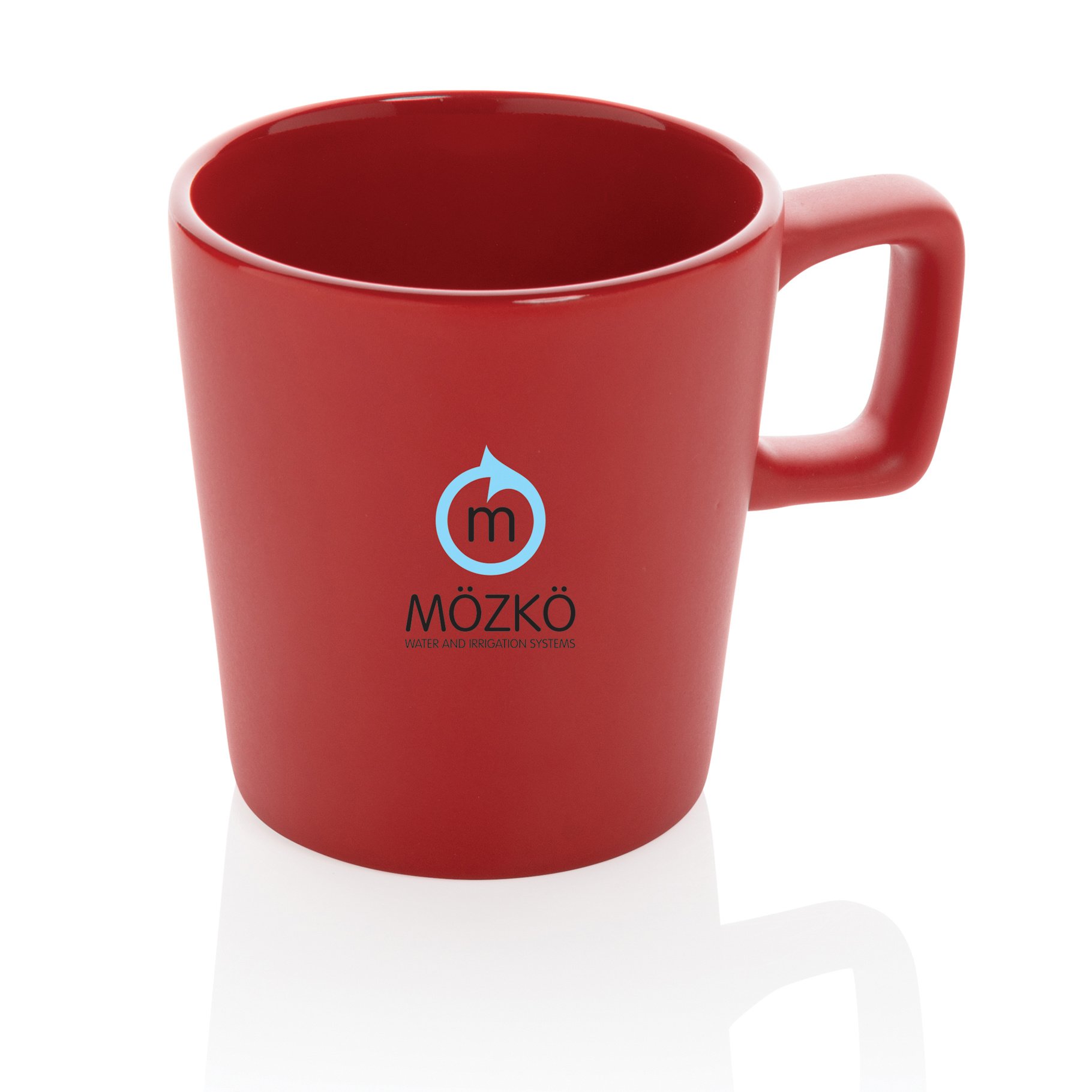 XD Collection Ceramic modern coffee mug 300ml | PrintSimple