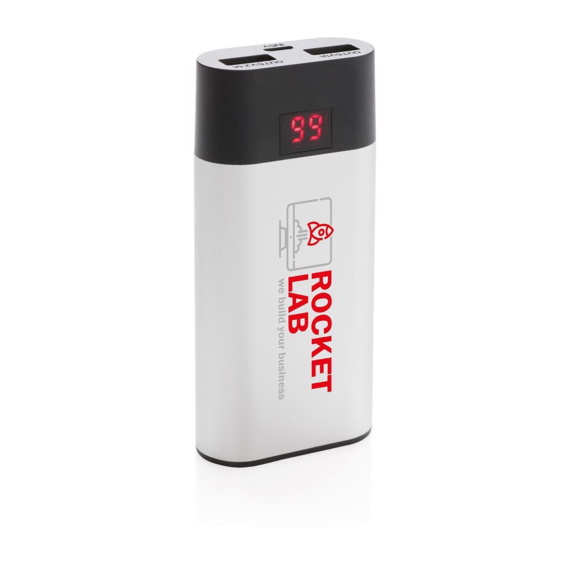XD Collection Digi - 4.000 mAh power bank | PrintSimple