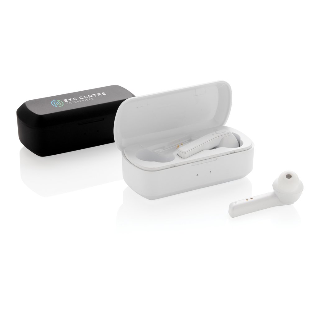 XD Collection TWS earbuds in charging case | PrintSimple