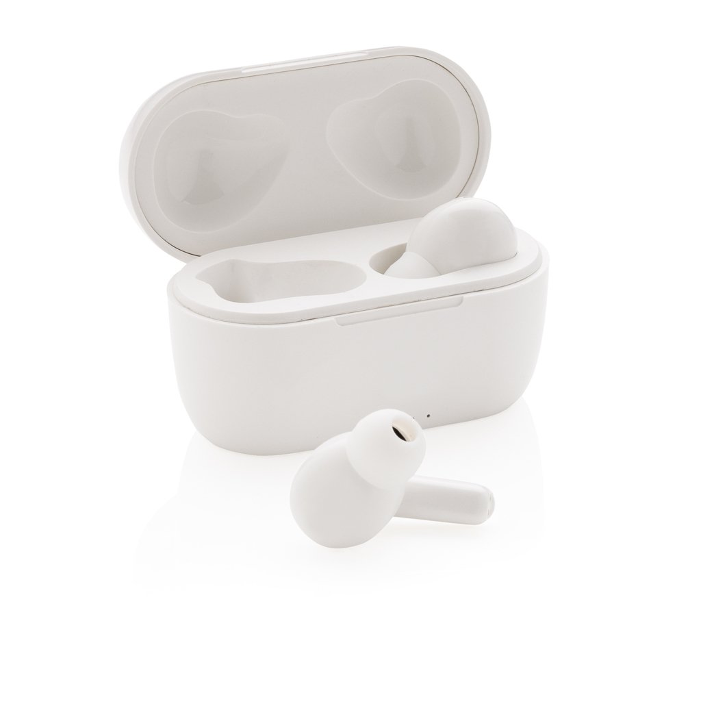 Liberty TWS earbuds in charging case | PrintSimple