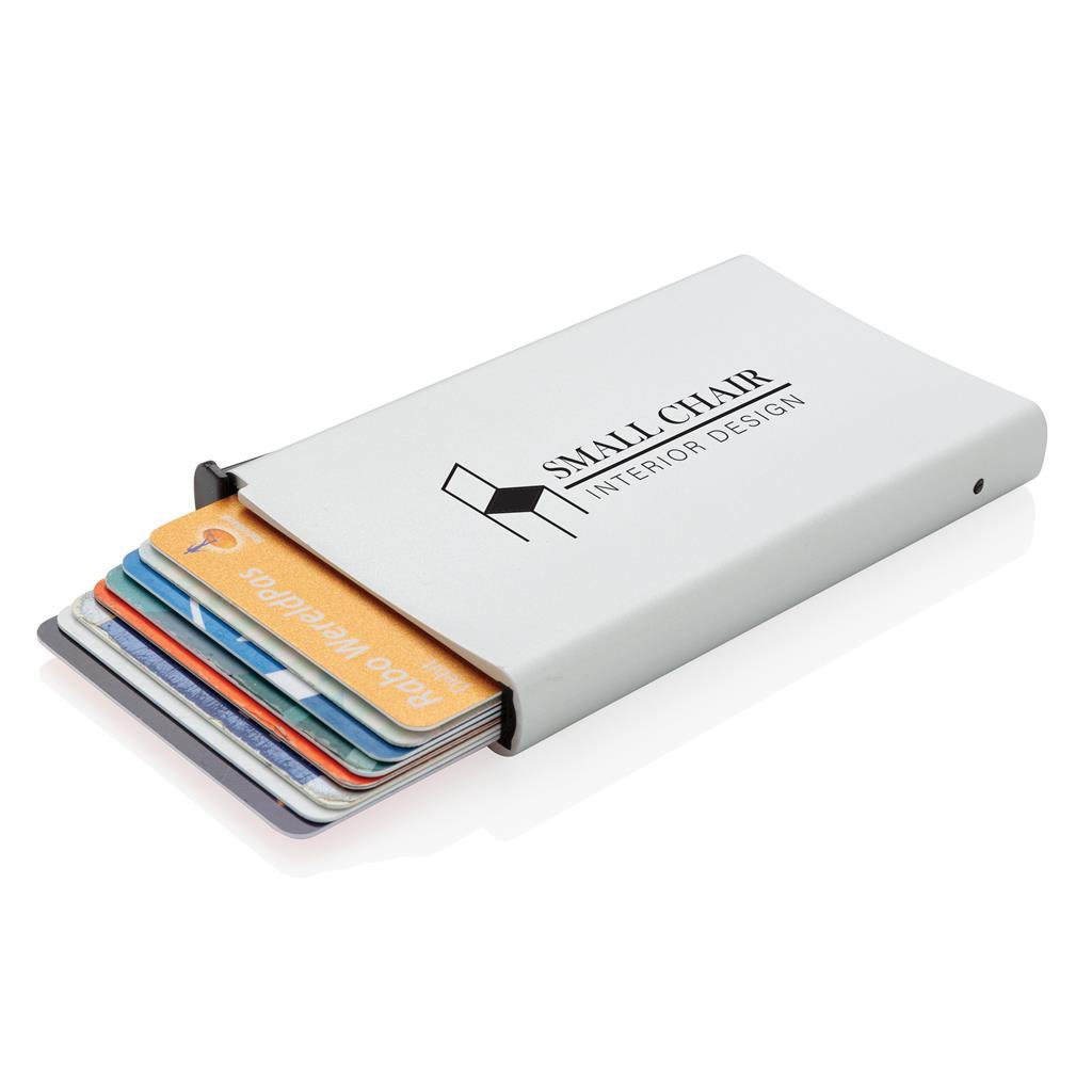 XD Collection Standard aluminium RFID card holder | PrintSimple