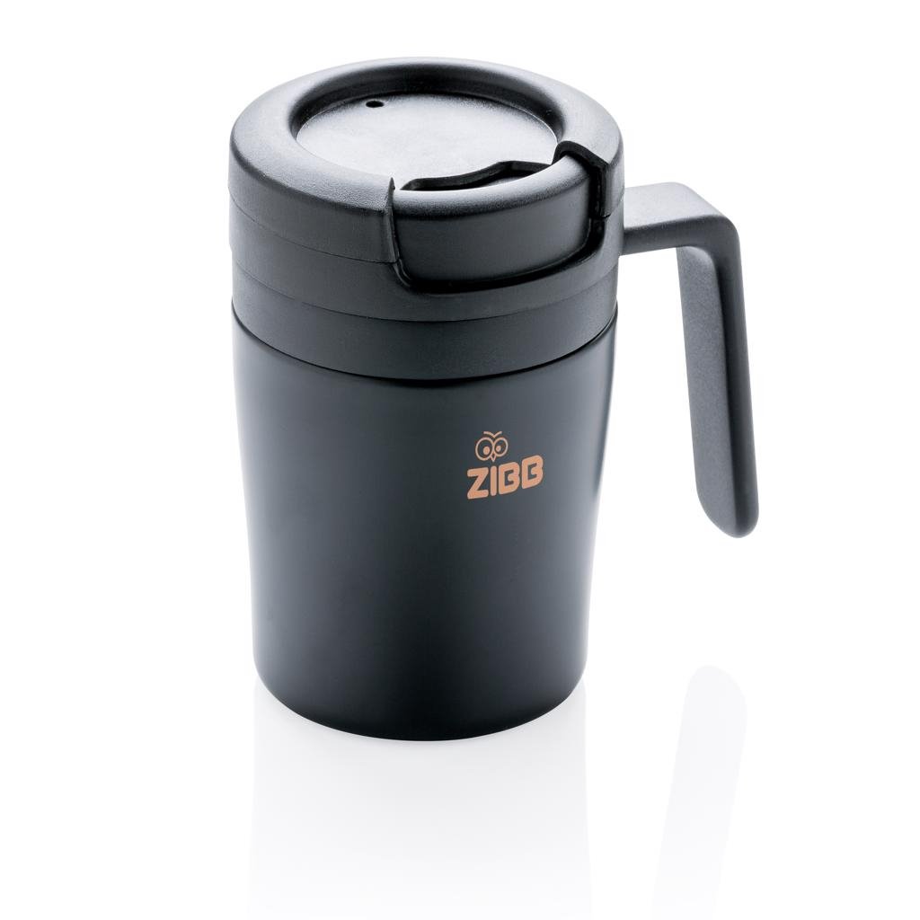 XD Design Coffee to go travel mug with handle | PrintSimple
