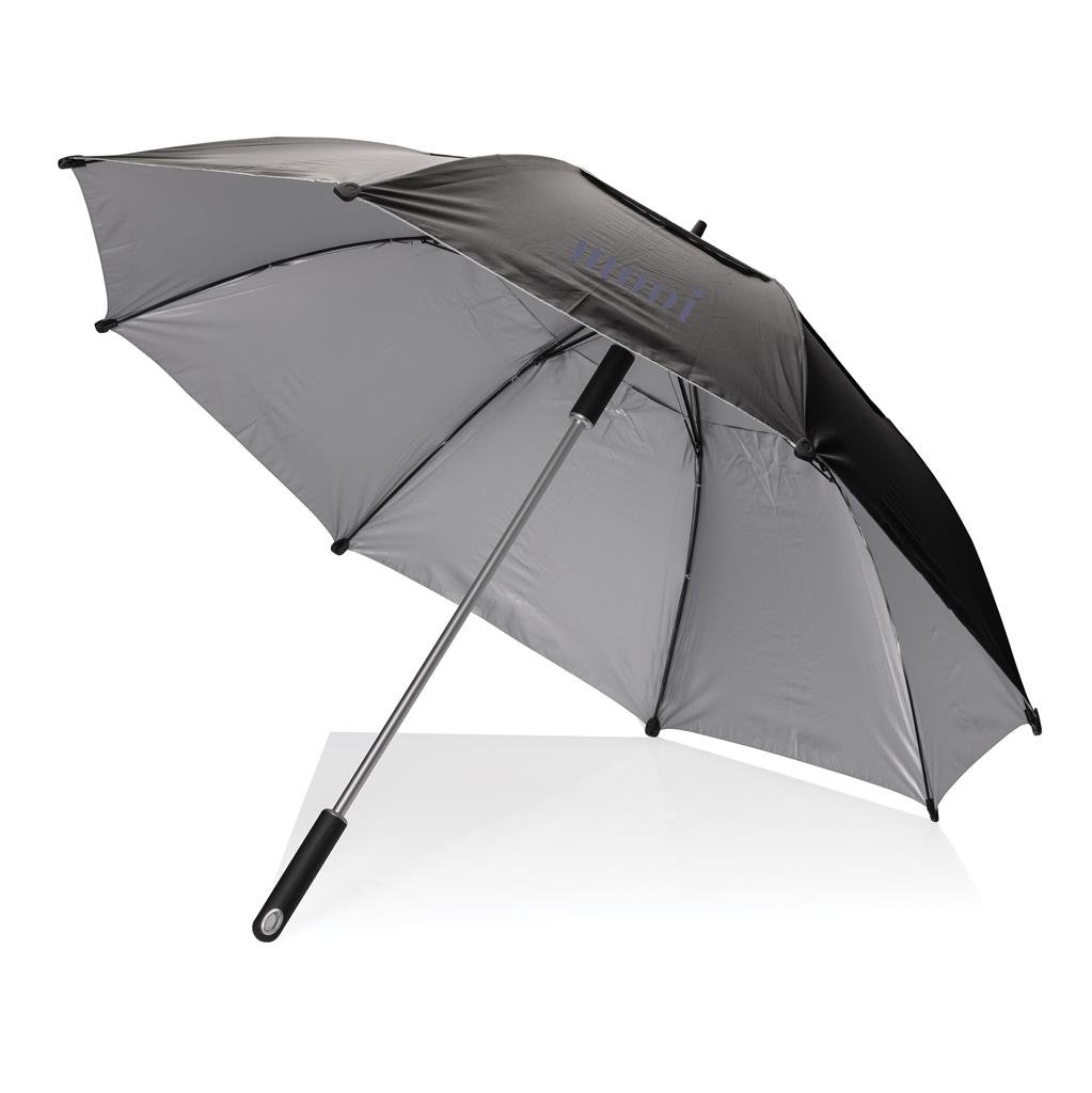 XD Xclusive Hurricane 27" rPET storm-proof umbrella | PrintSimple
